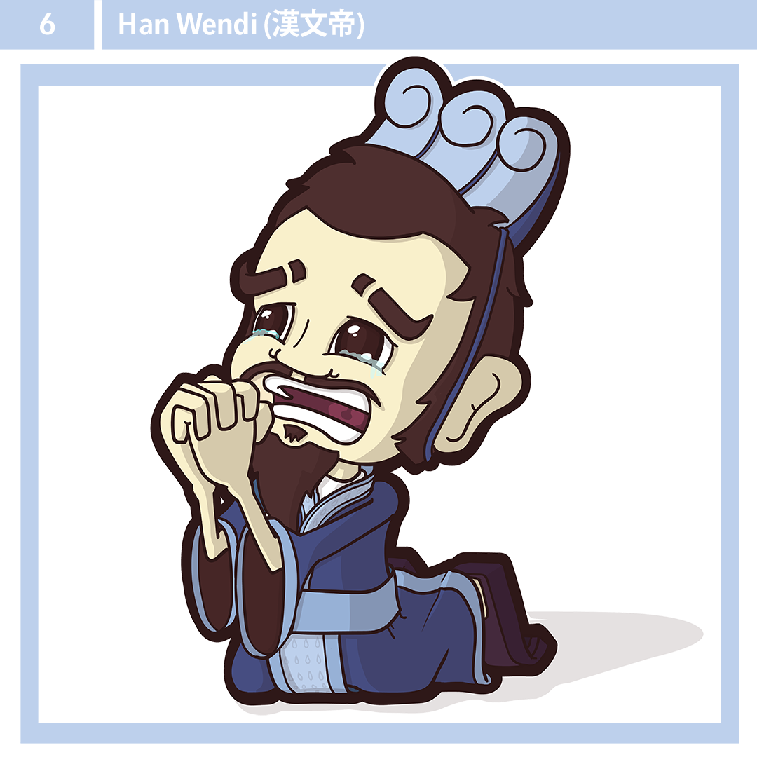 6. Han Wendi – Mr Nice Guy – The Emperors of China