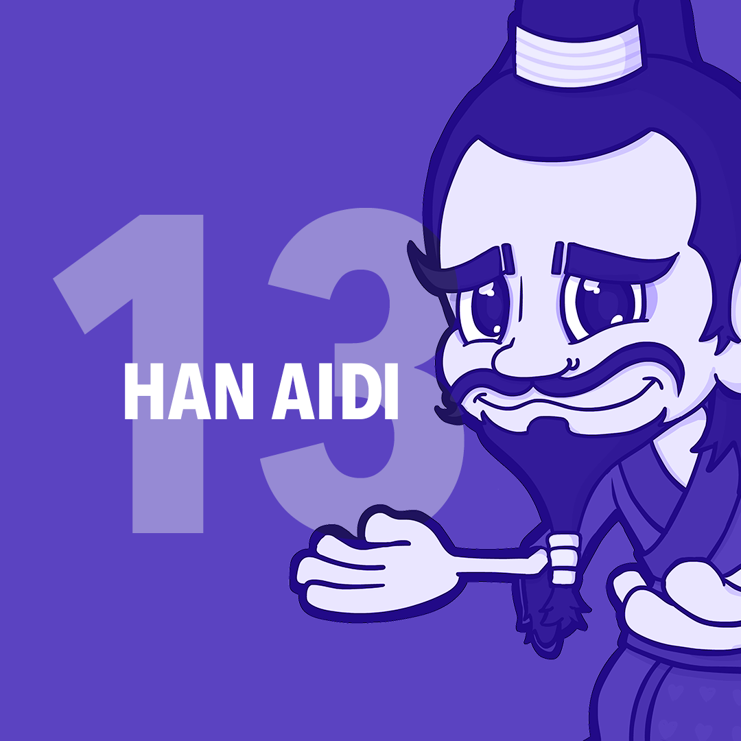 13. Han Aidi – Making the cut – The Emperors of China